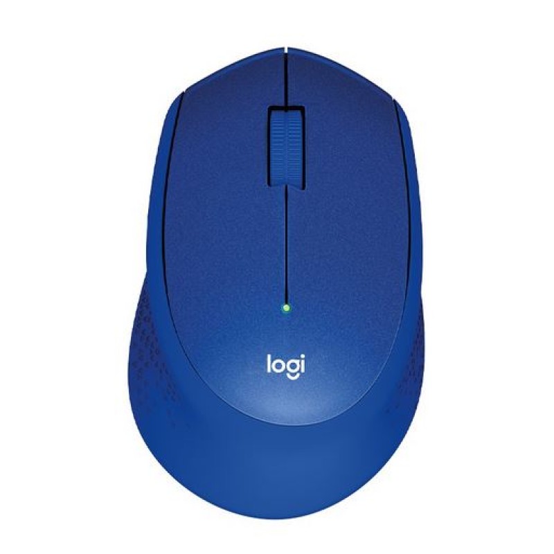 Mouse Logitech | M331 Silent Plus -Mouse Black/Blue/Red (Wireless )