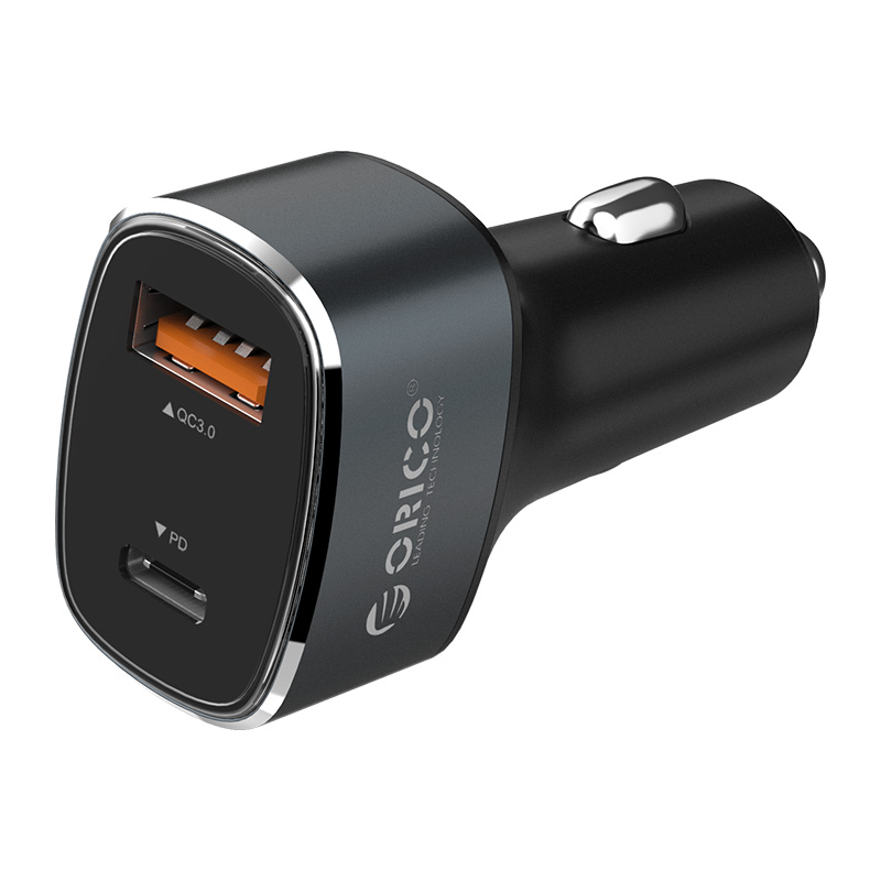 ORICO Dual Ports Quick Charge Car Charger USB+Type-c (UPL-2U)